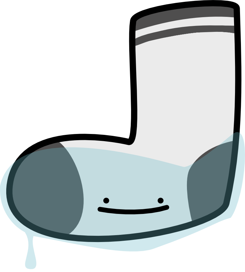 Inanimate Object Test Personality - Wet Sock